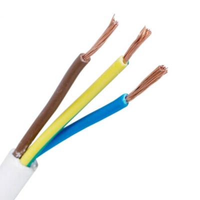 China PVC Insulated RVV Power Cable 3x1.5mm2 400/750V With Flame Retardant Properties for sale