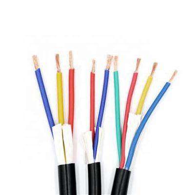 China Flexible RVV AVVR Cable 300/500V 0.5mm2 Cross Section PVC Insulated Sheathed Wire for sale