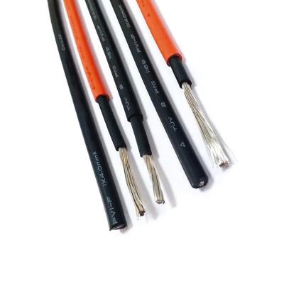 China 1500V DC Low Smoke Halogen Free Solar Photovoltaic Cable XLPE Insulation for sale