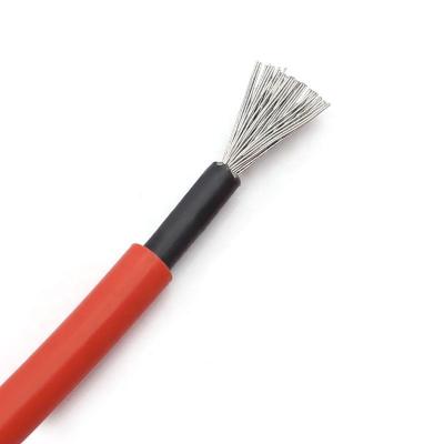 China 6mm2 Weather Resistant Solar DC Cable 1500V DC Photovoltaic Cable For Solar Systems for sale