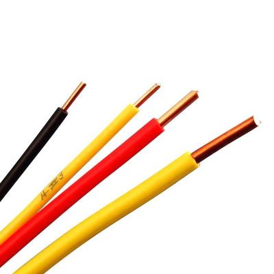 China 450/750V BV Electrical Cable Wire With Oxygen Free Copper Core Flame Retardant PVC Insulation for sale