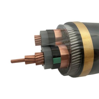 China Low Voltage Steel Strip Armored Power Cable With Copper Conductor XLPE Insulated for sale