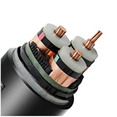 China XLPE Insulated High Voltage Power Cable IP67 With 3 Core Oxygen Free Copper Conductor for sale