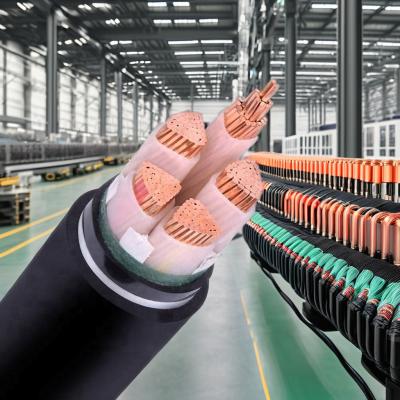 China XLPE Insulated 4 Core Armored Power Cable With Copper Conductor Industrial Commercial Use for sale