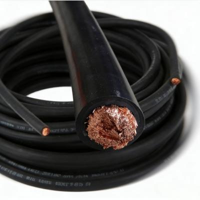 China Industrial Flexible Copper Welding Cable Wear Abrasion Chemical Resistance for sale