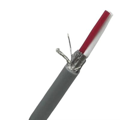 China RS485 Communication 2 Core Shielded Instrument Cable With Tinned Copper Conductor PE Insulation for sale