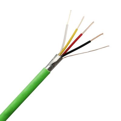 China 4C/2P 0.8mm Solid BC EIB BUS Cable PVC / LSZH Jacket For Smart Home Applications for sale