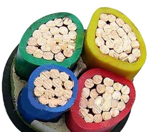 Quality 0.6/1 KV 4 Core Copper Conductor PVC Insulated Cables Electric Power Transmission Cables for sale