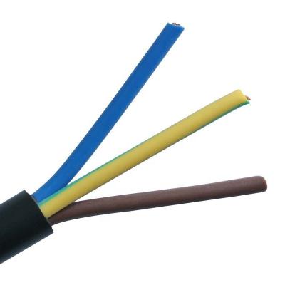 China H05VV-F 3 Core Copper PVC Insulated Flexible Cable 300/500V Rated Voltage For Power Devices for sale