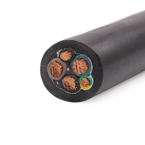 Quality 450/750V Oil Resistant Rubber Sheathed Flexible Cable Wire VDE Certified H05RN-F H07RN-F for sale