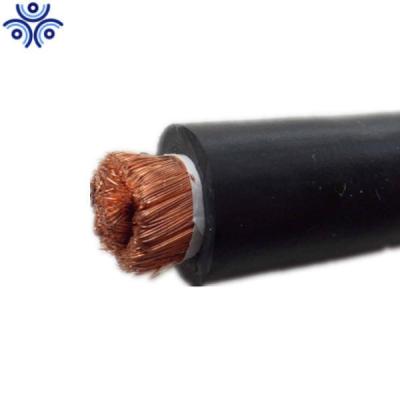 China Low Voltage Copper Weld Flex Cable 70mm2 With Rubber Sheath for sale