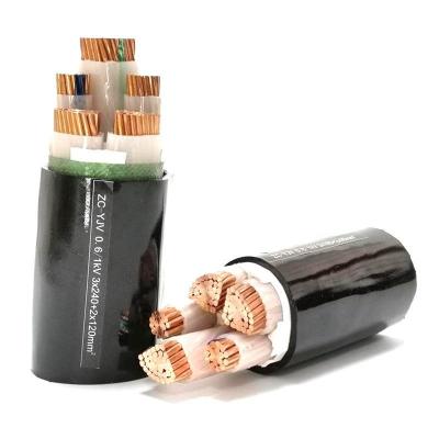 China 5x95mm2 PVC Armoured Medium Voltage Power Cable For Power Distribution Transmission for sale