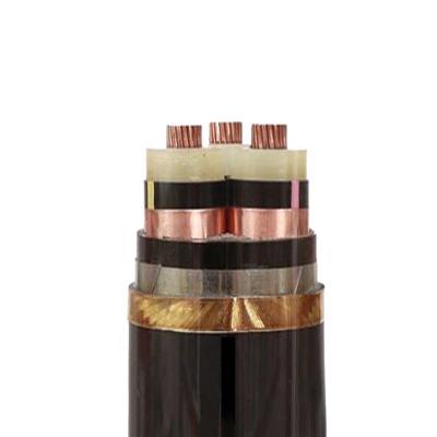 China 33kv 11kv 3 Core XLPE Insulated Submarine Power Cable 95mm2 Medium Voltage for sale