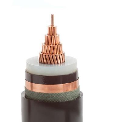 China 240mm 300mm 11kv 33kv XLPE Single Core Copper Power Cable for Industrial Power Transmission for sale
