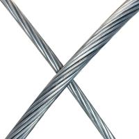 Quality ACSR Cable Aluminum Bare Conductor Low Voltage For Overhead Application for sale