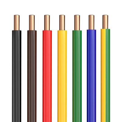 China 450V/750V Rated Voltage BV Cable with PVC Insulation and Copper Core Wire for Household Wiring for sale