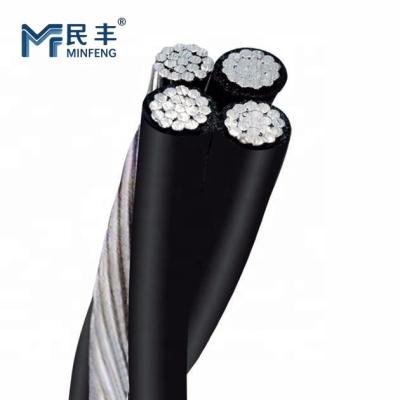 China Aluminum Aerial Bundle Conductor Cable Weather Resistant Medium Voltage Power Transmission Cable for sale