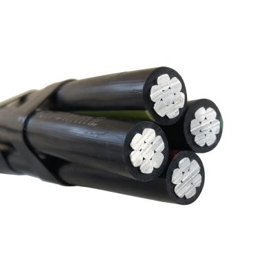 China 0.6/1kV XLPE Insulated ABC Cable Aerial Bundled Cable with Customized Length for Overhead Applications for sale