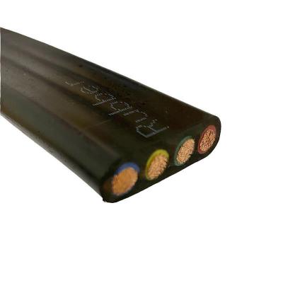 China Waterproof Flat Submersible Pump Cable with EPR Insulation Flexible Copper Conductor and Wide Temperature Range for sale
