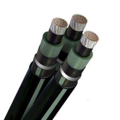 China NFC 33-226 HTA MV Underground Cable with XLPE Insulation and HDPE Outer Sheath for 12/20 kV Power Distribution for sale