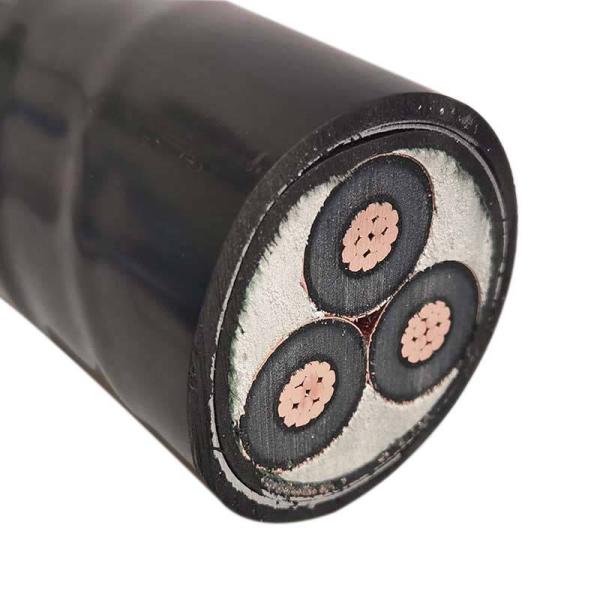 Quality 3 Core Copper Conductor Medium Voltage Armoured XLPE Insulated Power Cable for sale