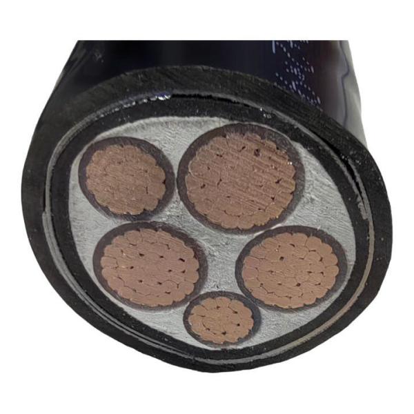 Quality YJV 0.6/1KV 3*25+2*16 Low Voltage Cable XLPE Insulated PVC Sheath Power Cable for sale