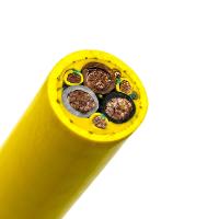 China 640/1100V 3+3 Core High Flex Rubber Trackless Mining Power Cable Copper EPR Insulated for sale