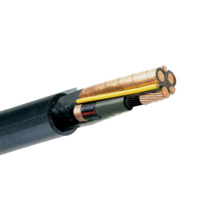 China TYPE MP-GC 3/C Mine Power Feeder Cable with 25000-35000V EPR Insulation and CPE Jacket for Industrial Use for sale