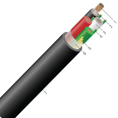 China 2000V Industrial Grade Cable with EPDM Insulation and Copper Conductor for Heavy-Duty Applications for sale