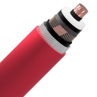 China YXC7VY2V 20.3/35 KV XLPE Insulated Armoured Cable with Copper Conductor Single Core for Industrial Use for sale