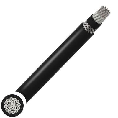 China 0.6/1kV Offshore Cable with Halogen Free EPR Insulation and Galvanized Steel Wire Braid Armour for Marine Applications for sale