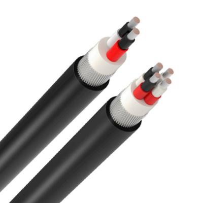 China SWA Multi Core Solar PV Cable with Tinned Annealed Copper and Double Insulated Cross-Linked for Industrial Use for sale