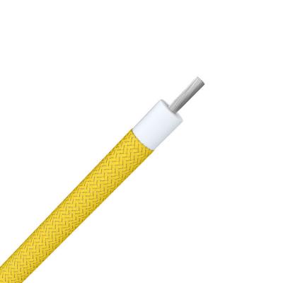 China Flexible Single-core Silicone Rubber Insulated Electric Cable with Flexible Copper Class 5 Conductor for High Temperature Applications for sale