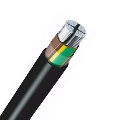 China Covered Aluminum XLPE YJV Cable 4x95-240mm 0.6/1KV Underground PVC Jacket Industrial Power Cable for sale