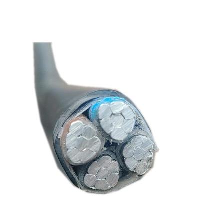 China PP00-A YAVV NAYY De Aluminio 4x6 Mm2 4*25mm 4x35mm2 4 Core PVC Insulated 0.6/1KV Rated Voltage Underground Aluminum Cable for sale