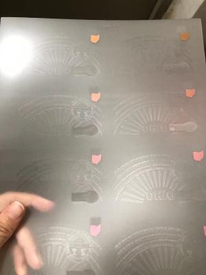 China New OHIO semi laminate OH OVI laminate OH holo for sale