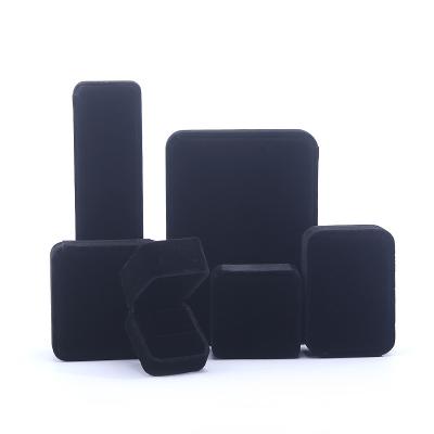 Quality Handmade Black Velvet Ring Jewelry Box for Necklace Earrings Bracelet ring for sale