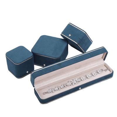 중국 보석 포장 Hanhong 목걸이 팔찌 귀걸이 및 반지용 맞춤 벨벳 상자 판매용