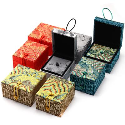 China Stil Rechteck Schmuckkasten für Armband angepasste Farbe Hanhong Halskette Anhänger zu verkaufen