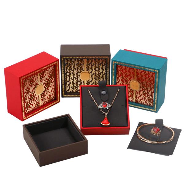 Quality Elegant Customized Drawer Jewelry Packaging Box For Necklaces And Bracelets for sale