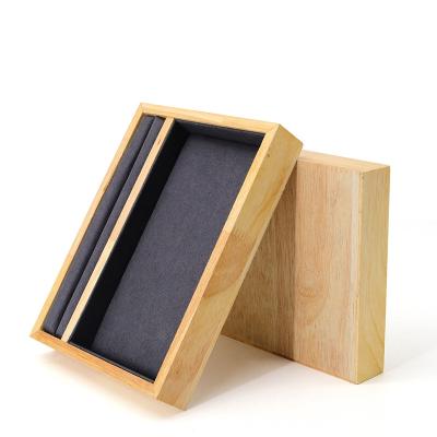 China Solid Wooden Multi-Function Jewelry Display Holder Tray for Ring Pendant Ear Stud for sale