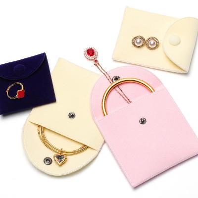 Cina Borsa di ripostiglio per gioielli di velluto per orecchie per cerchioni per braccialetti in vendita