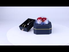 LPH25 Preserved Fresh Flower Jewelry Packaging Gift Box