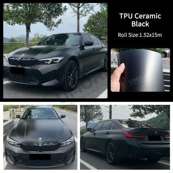 Quality 7.5mil Self Healing TPU Coloured PPF Wrap Anti Yellowing Anti Scratch 1.52 X 15M for sale
