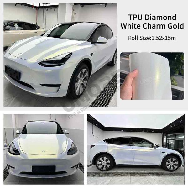 Quality 190 Micron 7.5mil PPF Car Color Protection Film TPU Car Wrapping Film for sale