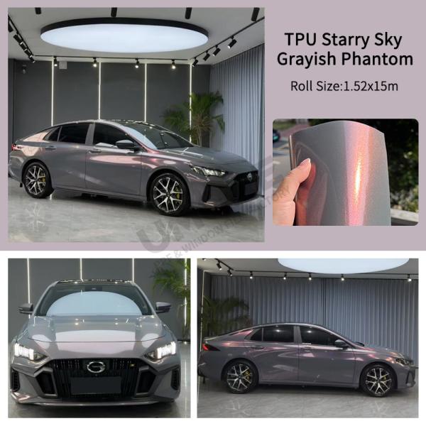 Quality Anti Yellow Car TPU Color Change PPF Wrap Car Stickers PPF Color Film 1.52 X 15m for sale