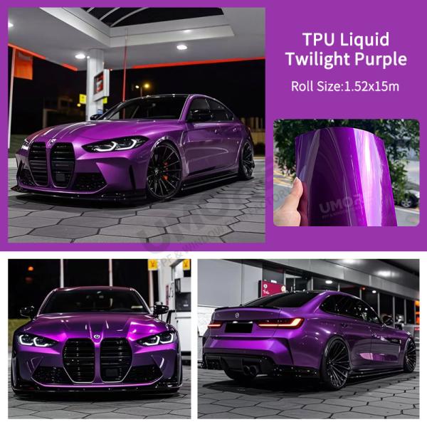 Quality 1.52 X 15m TPU PPF Color Changing Self Healing For Body Anti Scratch And Glossy Surface for sale