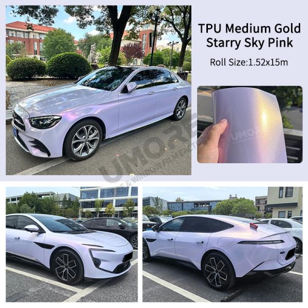 Quality TPU Color Change Paint Protection Film Scratch Resistant Self Healing Body Covering OEM for sale