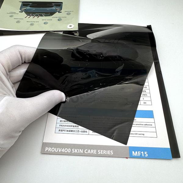 Quality Clear 1.52 X 15m Waterproof Explosion Proof Windshield Rainproof TPU Window Tint Film for sale