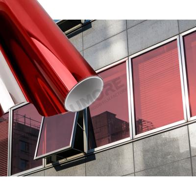 China Silver Reflective One Way Mirror Privacy Window Tint Film For Building Architectural for sale